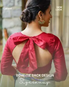 26+ Simple Blouse Back Designs in 2024 - SizeSavvy