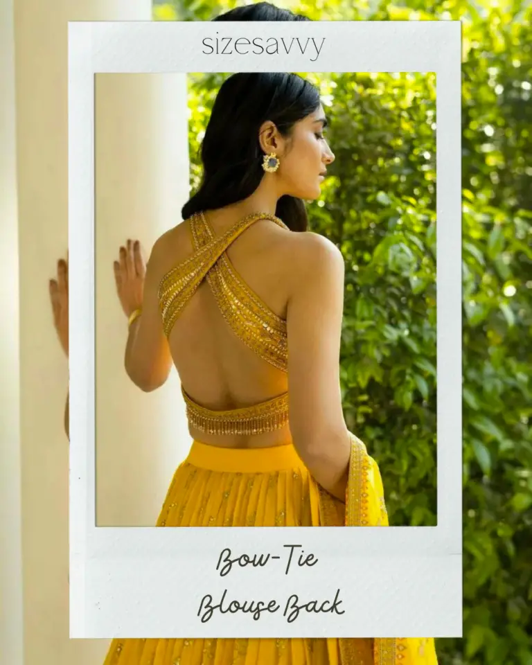 Top 12+ Modern Blouse Back Designs & Styles in 2024 - SizeSavvy