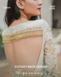 26+ Simple Blouse Back Designs in 2024 - SizeSavvy
