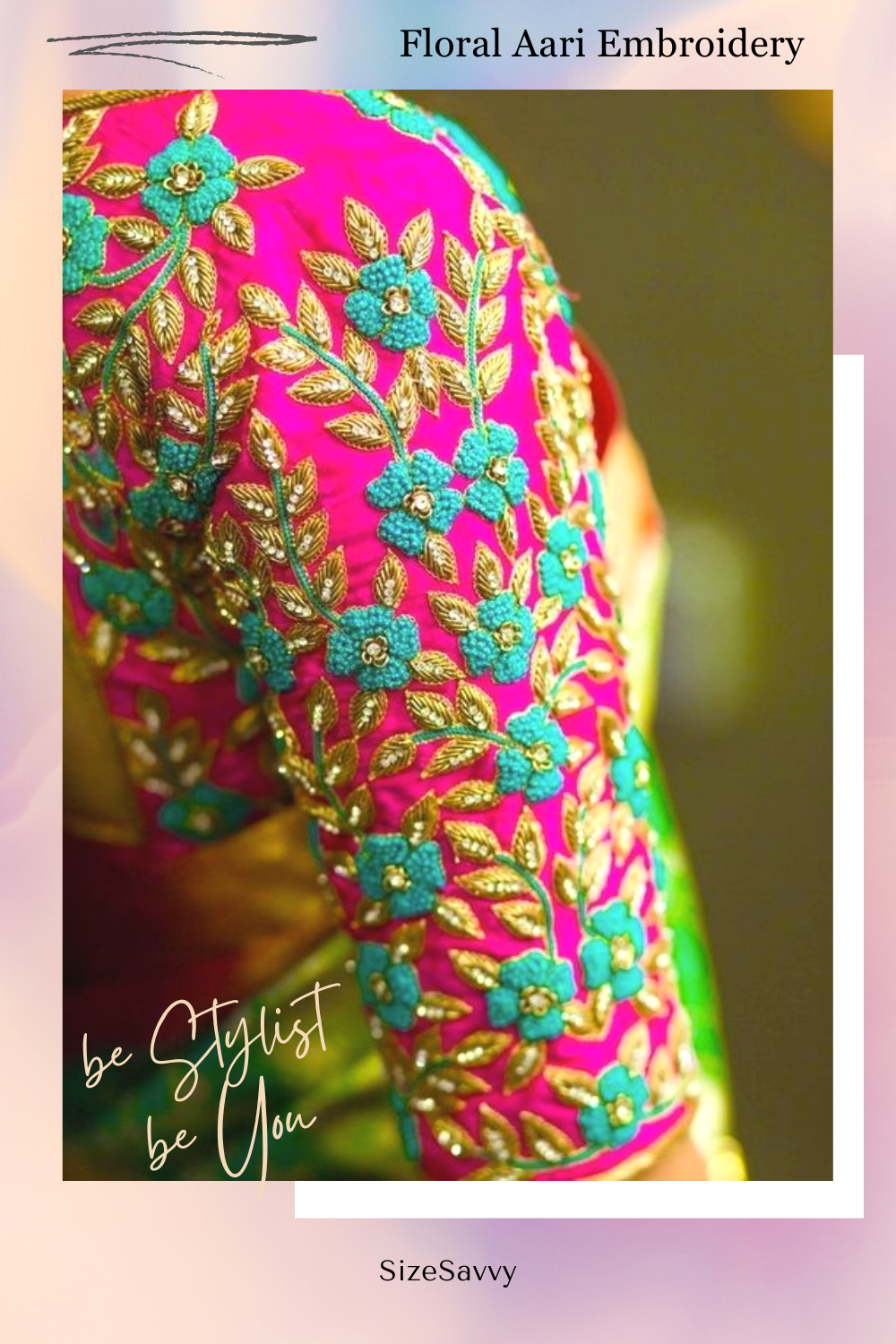 26+ Simple Aari Work Blouse Designs in 2024 - SizeSavvy