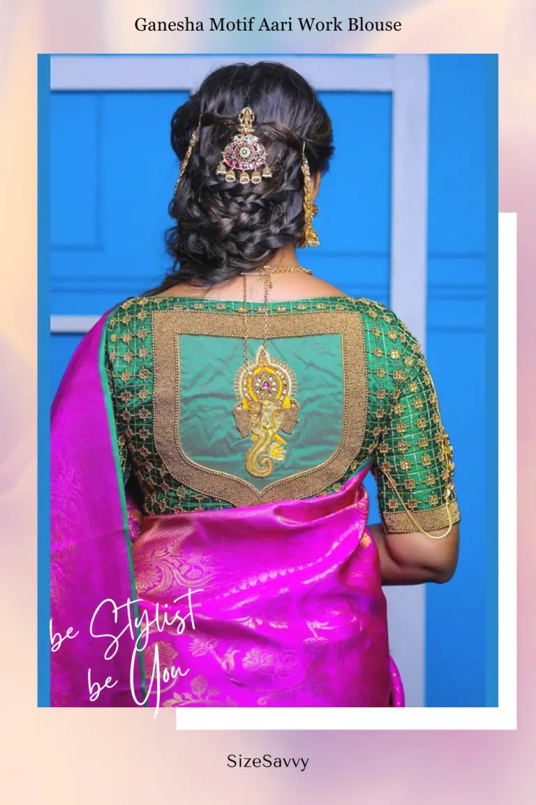26+ Simple Aari Work Blouse Designs in 2024 - SizeSavvy