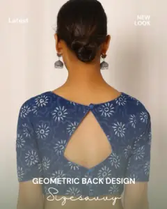 26+ Simple Blouse Back Designs in 2024 - SizeSavvy