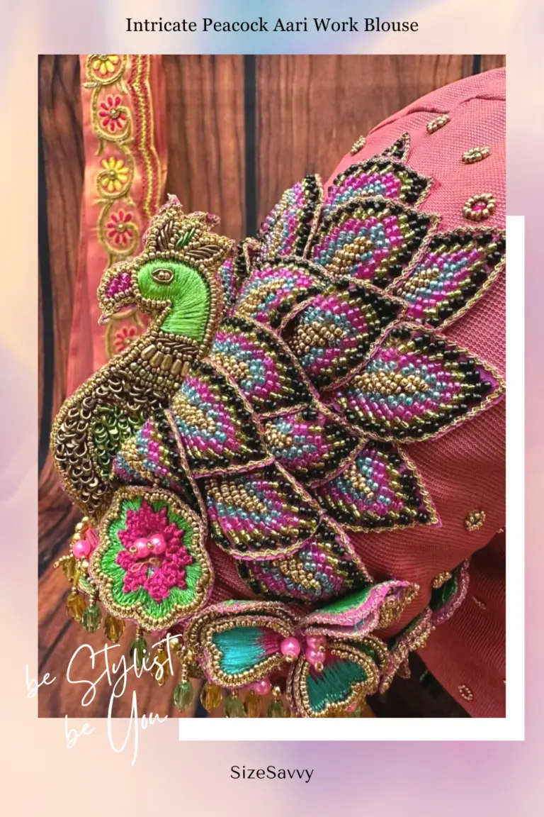 26+ Simple Aari Work Blouse Designs in 2024 - SizeSavvy