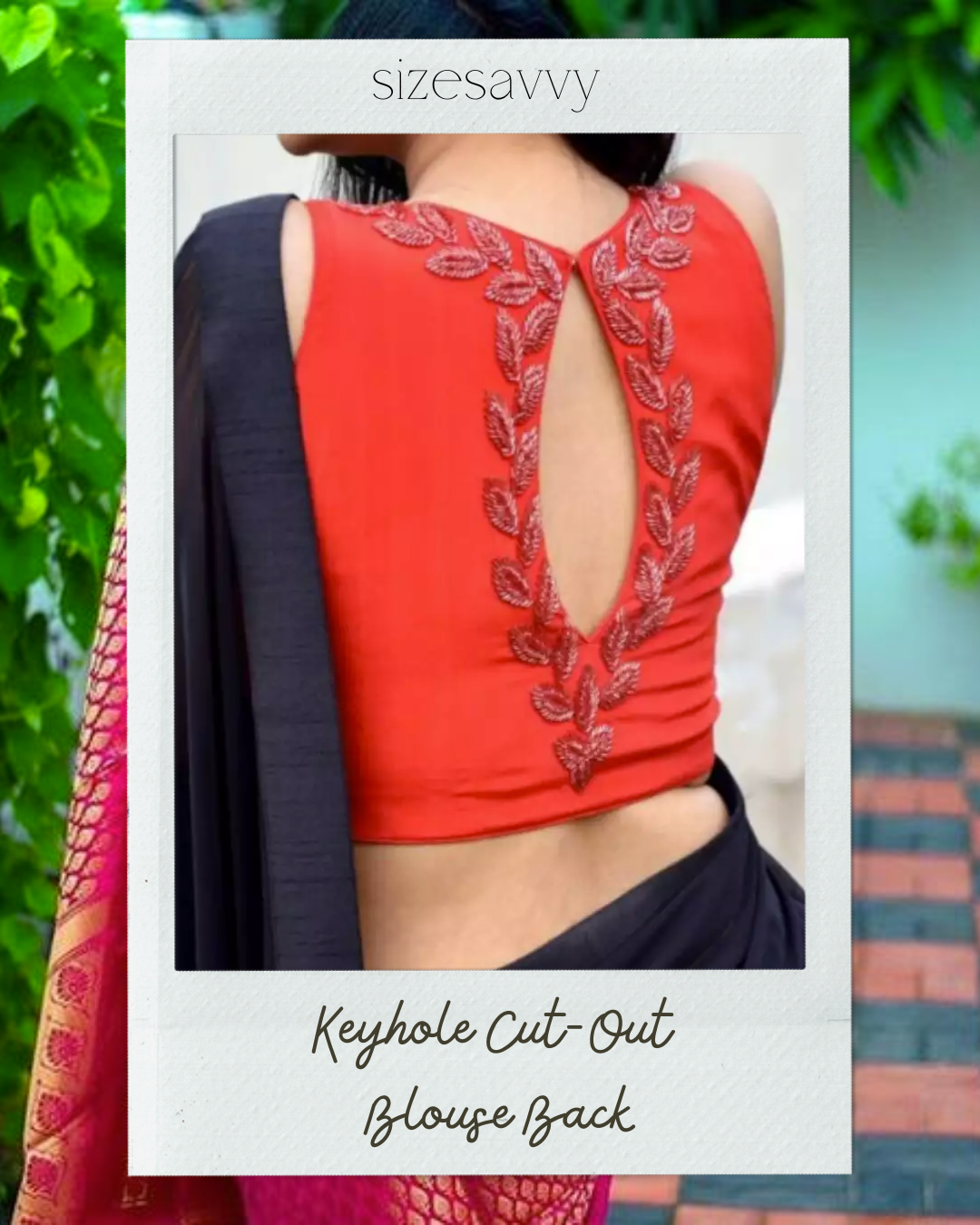 Top 12+ Modern Blouse Back Designs & Styles in 2024 - SizeSavvy