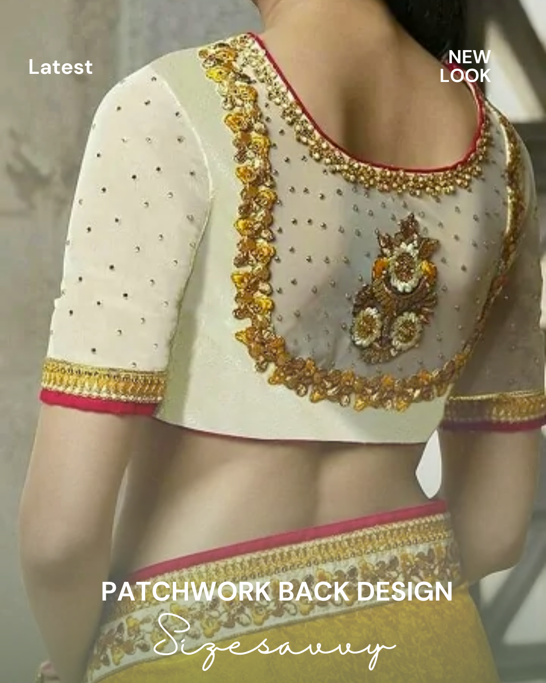 26+ Simple Blouse Back Designs in 2024 - SizeSavvy
