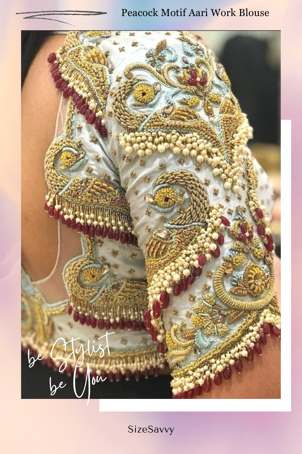 26+ Simple Aari Work Blouse Designs in 2024 - SizeSavvy