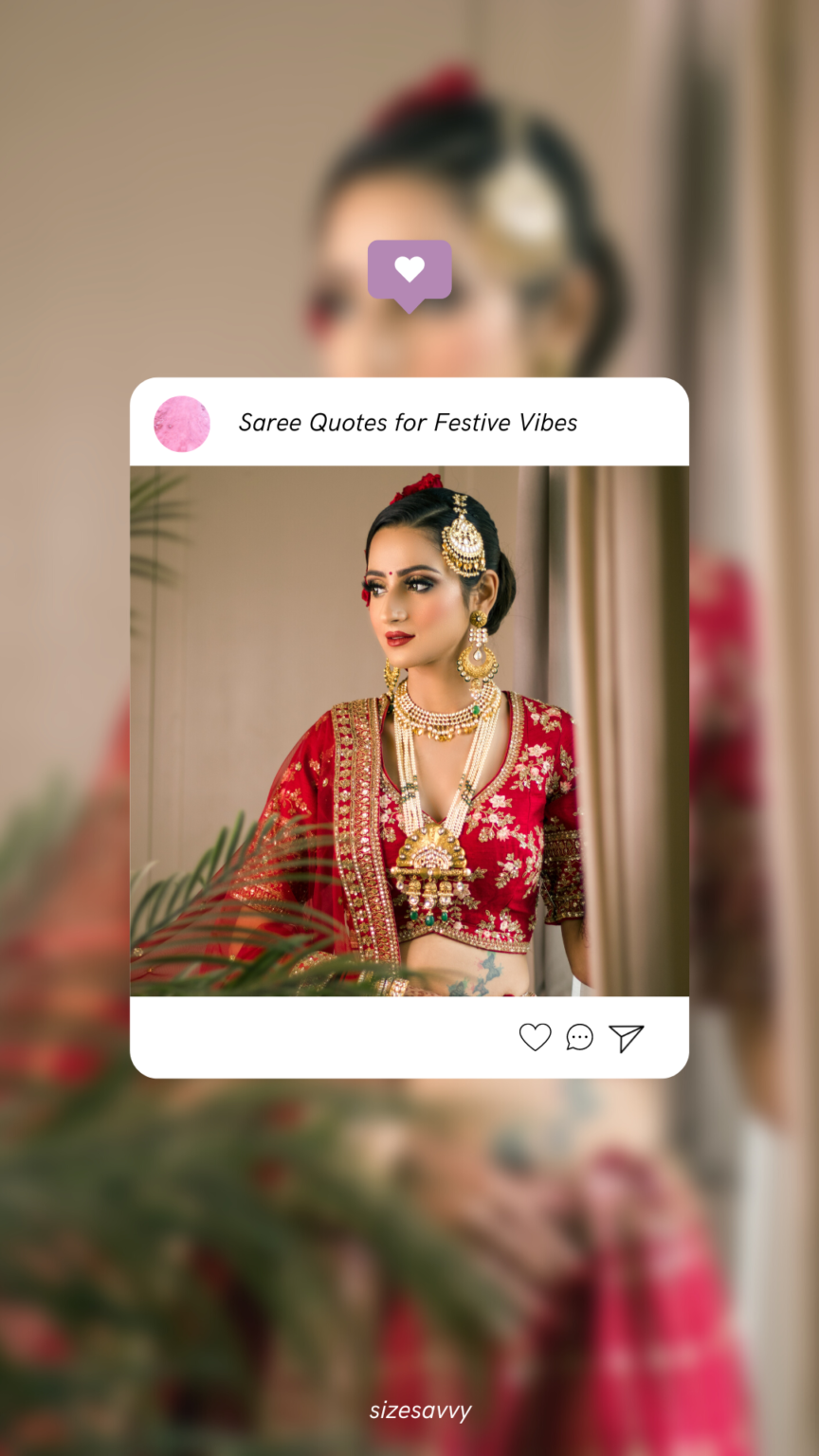 101+ Best Saree Captions & Quotes for Instagram in 2024 - SizeSavvy