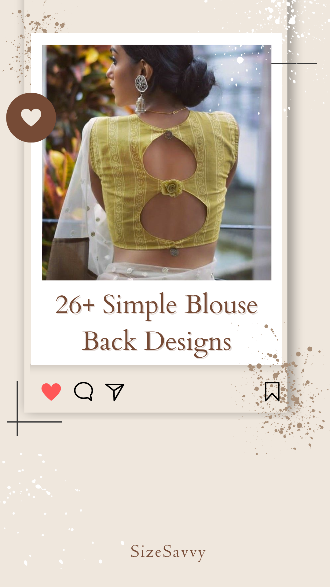 26+ Simple Blouse Back Designs in 2024 - SizeSavvy