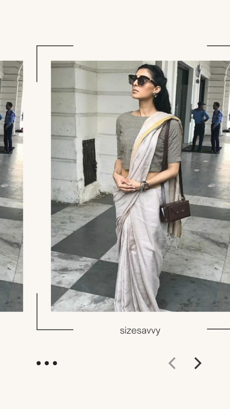 20+ Stylish Saree Poses for Every Body Type in 2024 - SizeSavvy
