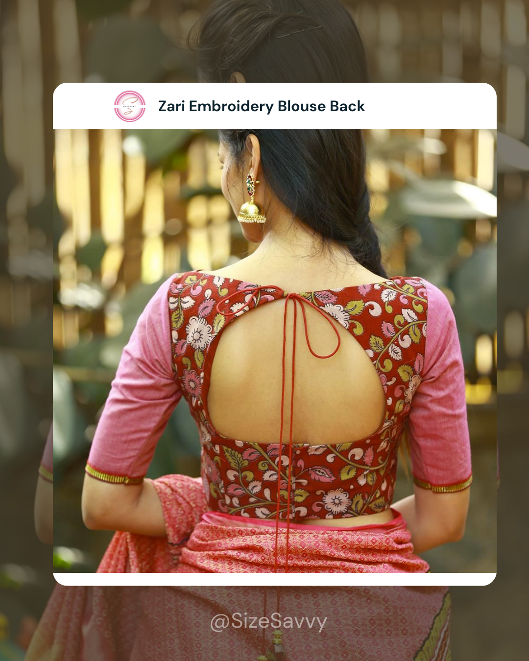 12+ Latest Wedding Blouse Back Designs for Brides in 2024 - SizeSavvy