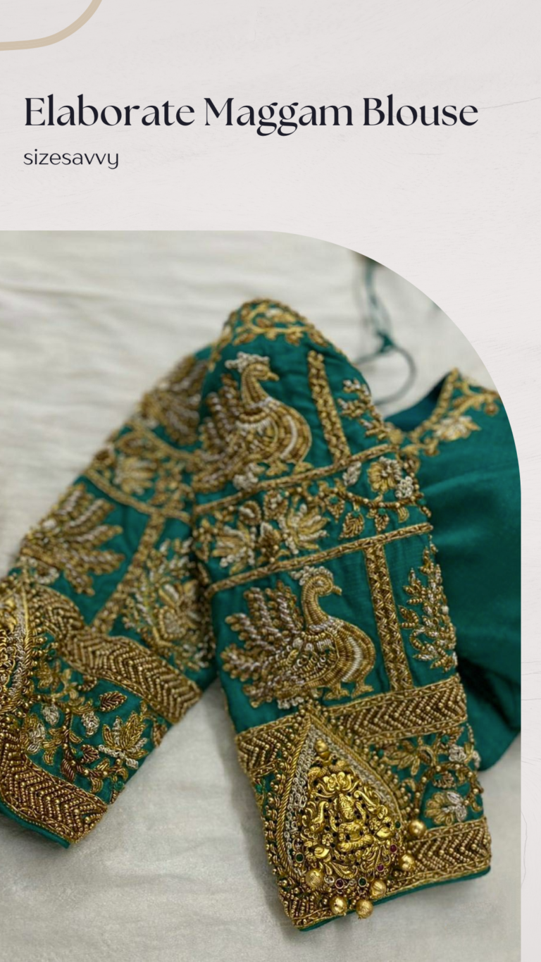 10+ Latest Maggam Work Designs in 2024 - SizeSavvy