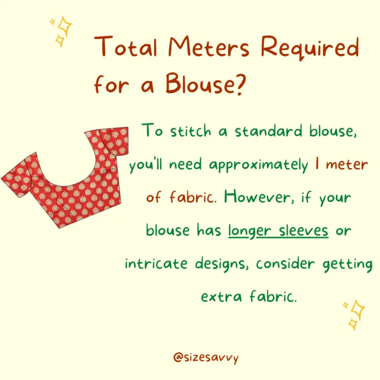 Blouse Sizes for Beginners in 2024 - SizeSavvy