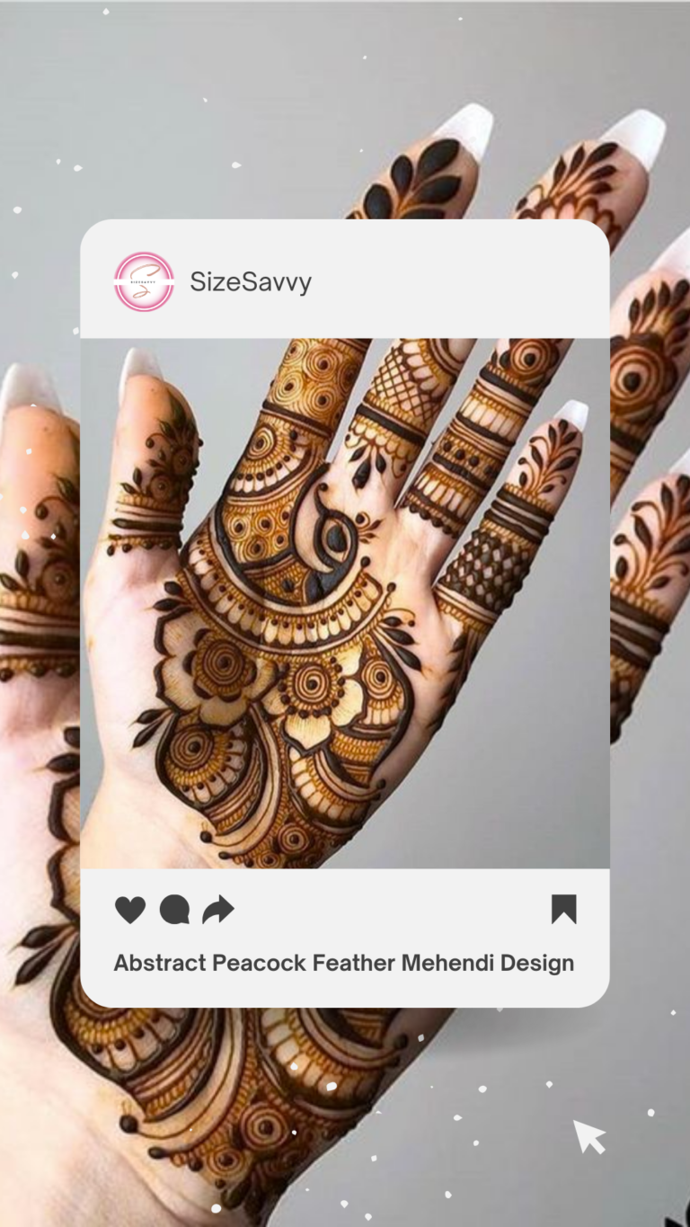 42+ Latest Simple Mehendi Designs Ideas in 2024 - SizeSavvy
