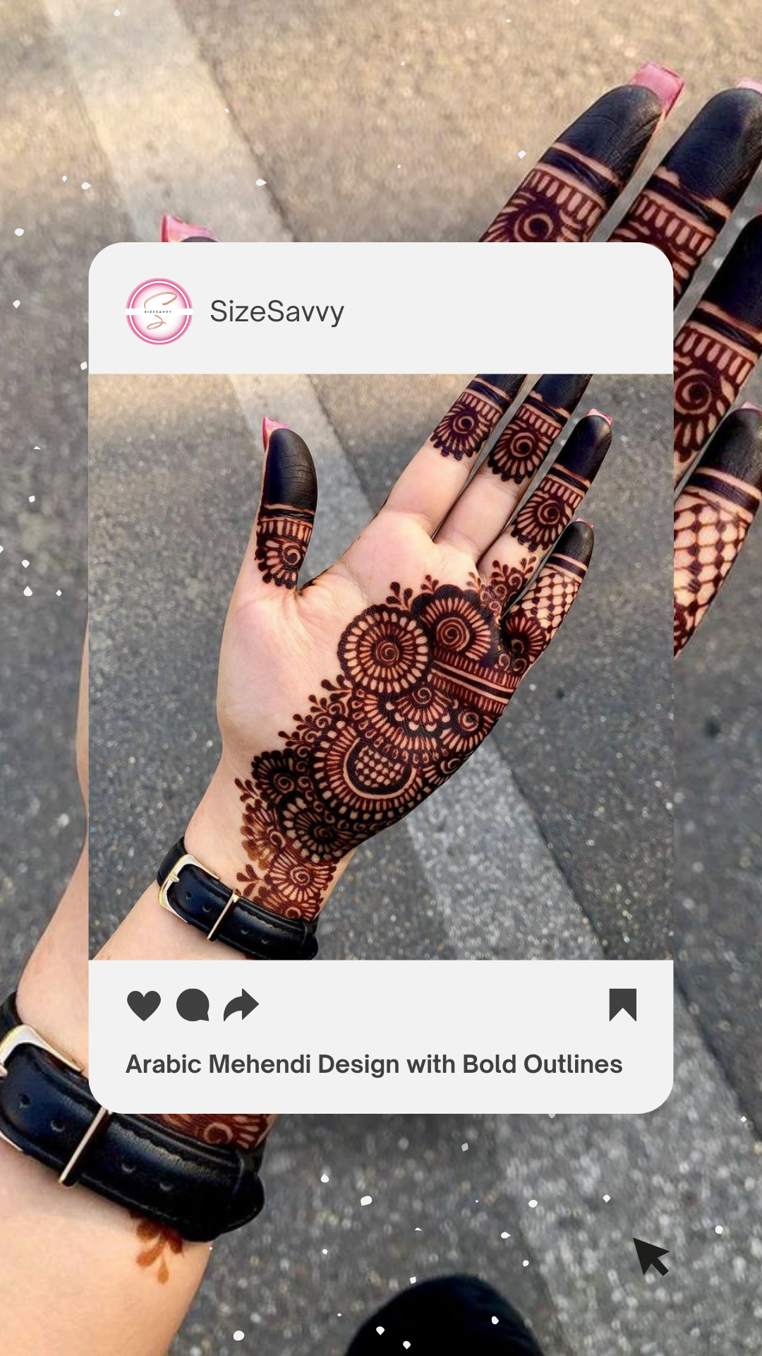 42+ Latest Simple Mehendi Designs Ideas in 2024 - SizeSavvy