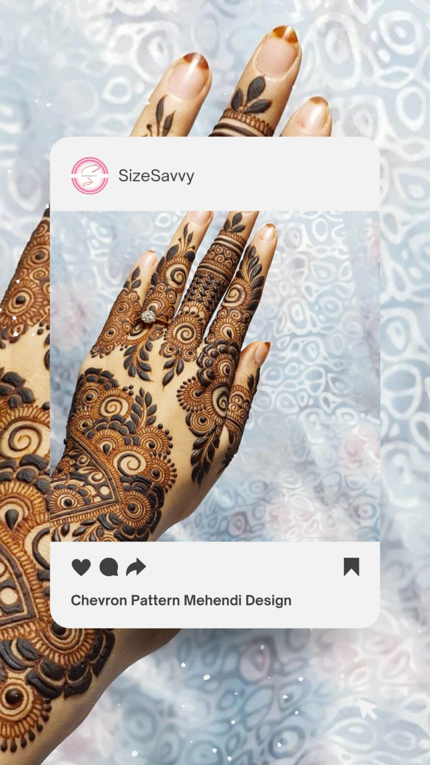 42+ Latest Simple Mehendi Designs Ideas in 2024 - SizeSavvy