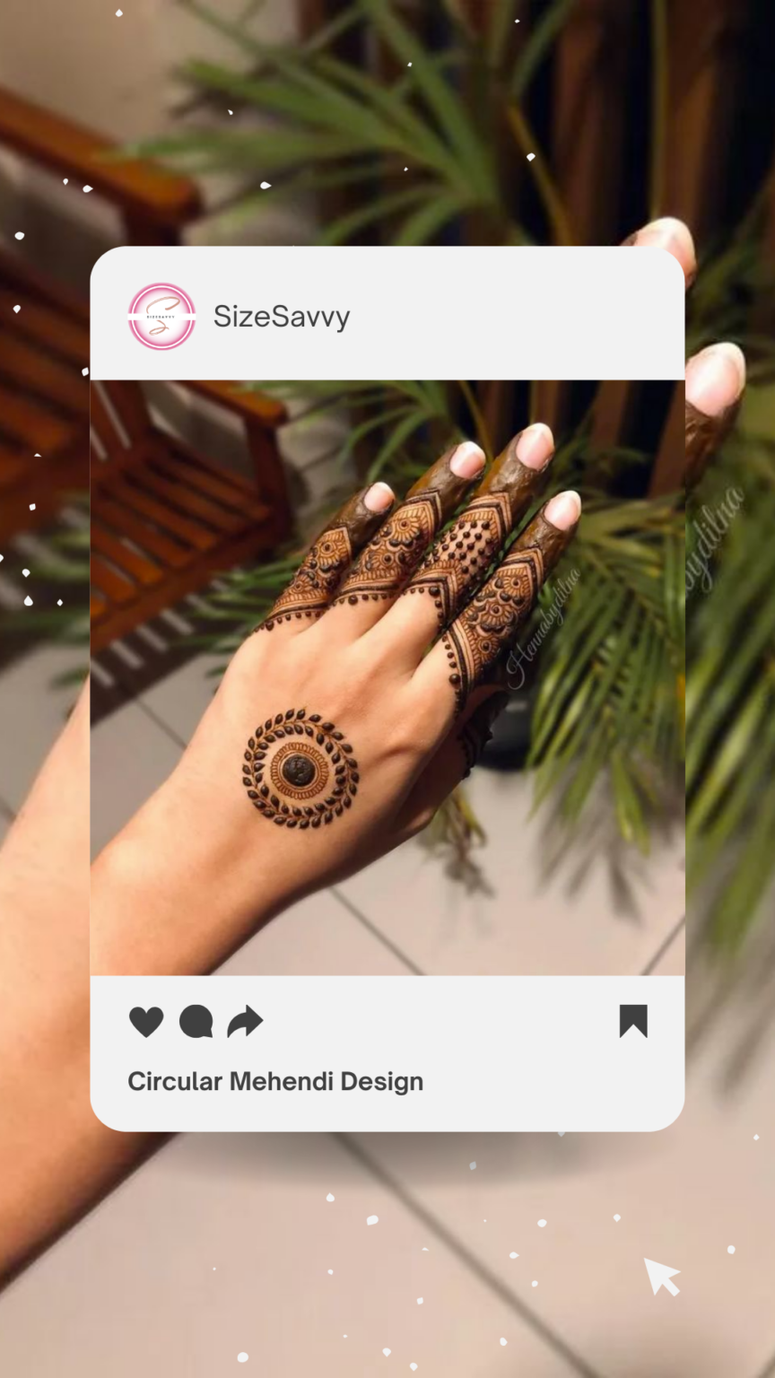 42+ Latest Simple Mehendi Designs Ideas in 2024 - SizeSavvy