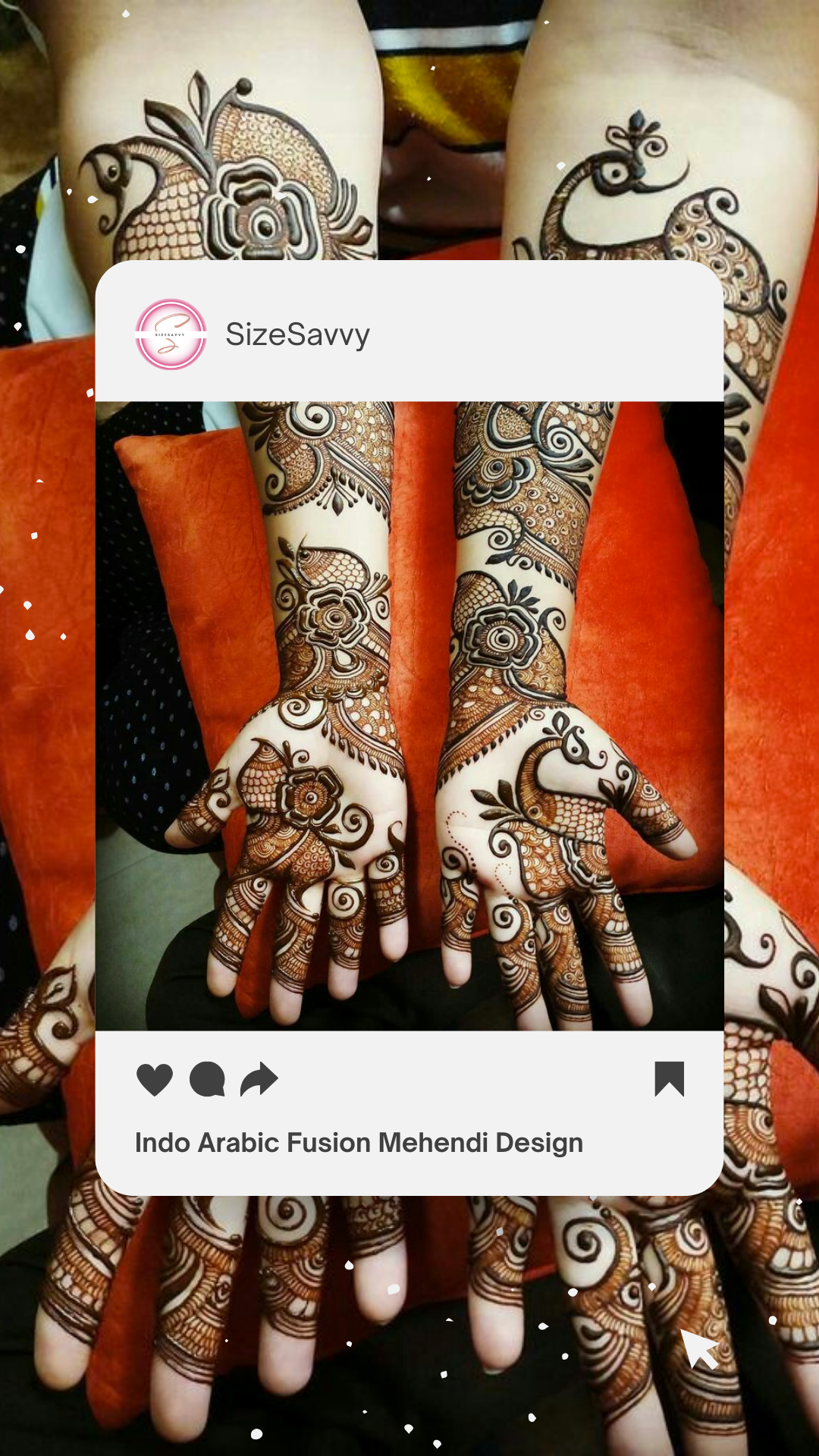 42+ Latest Simple Mehendi Designs Ideas in 2024 - SizeSavvy