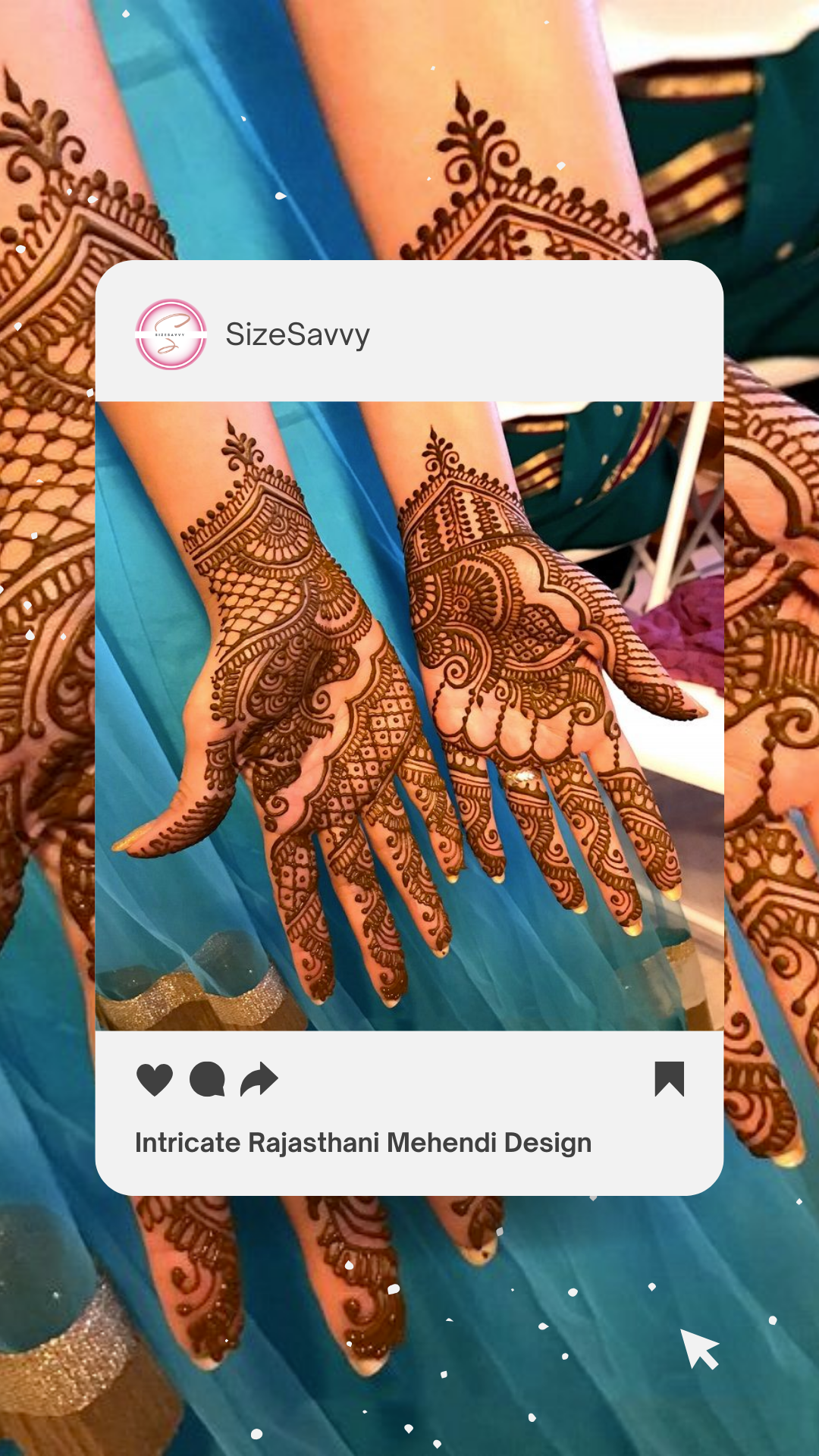 42+ Latest Simple Mehendi Designs Ideas in 2024 - SizeSavvy