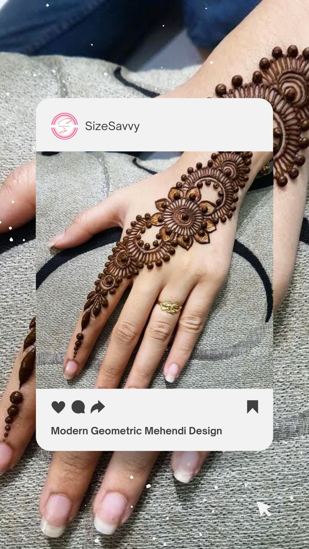 42+ Latest Simple Mehendi Designs Ideas in 2024 - SizeSavvy