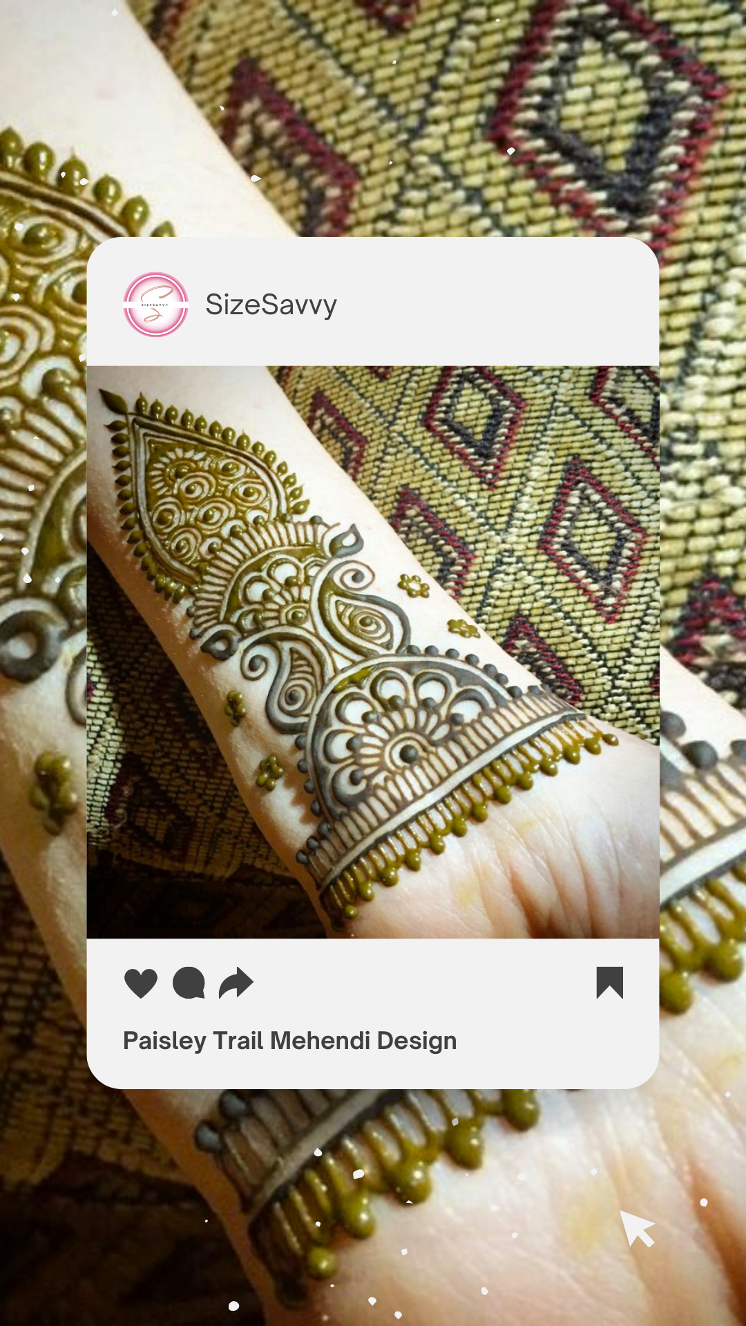 42+ Latest Simple Mehendi Designs Ideas in 2024 - SizeSavvy