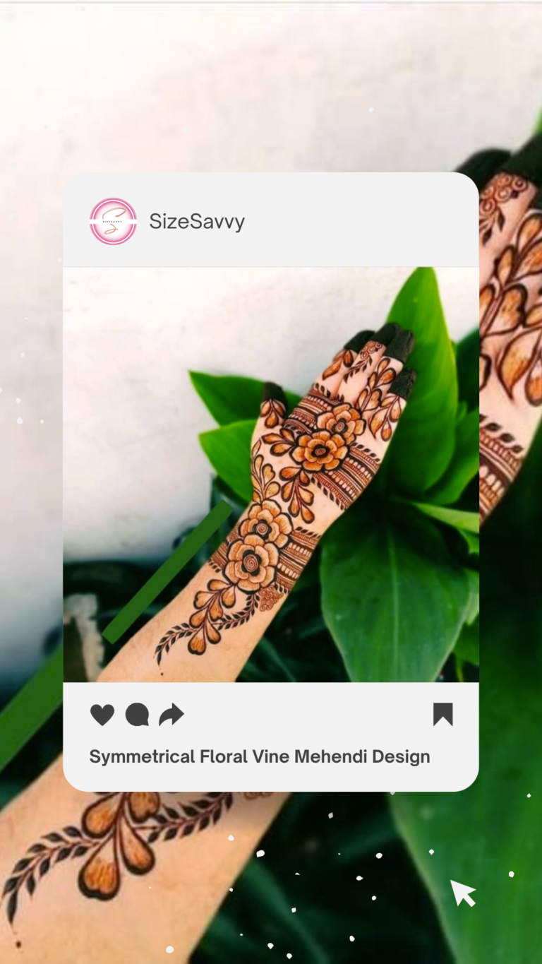 42+ Latest Simple Mehendi Designs Ideas in 2024 - SizeSavvy