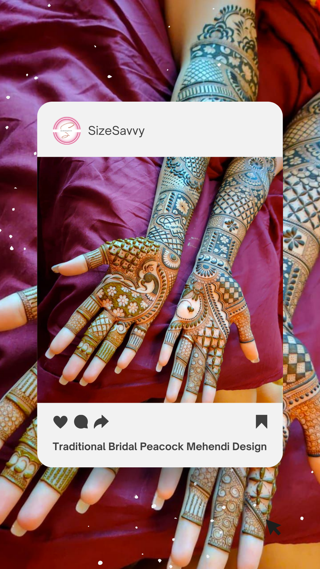 42+ Latest Simple Mehendi Designs Ideas in 2024 - SizeSavvy