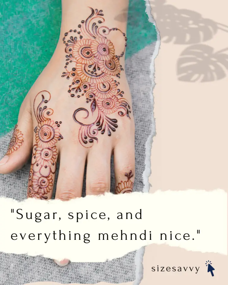82+ Latest Mehndi Captions & Quotes for Instagram in 2024 - SizeSavvy