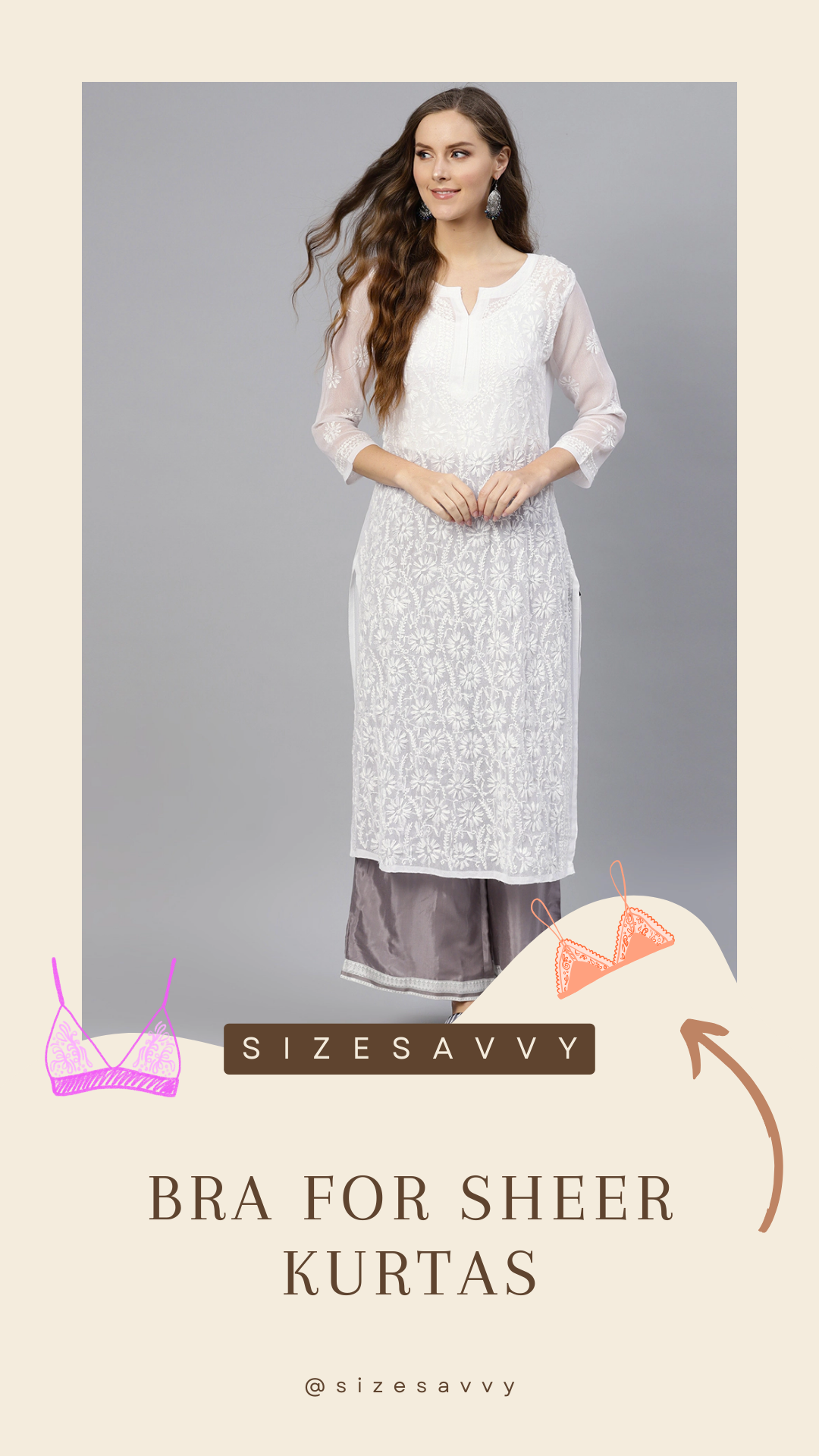 Best Bras for Kurti Types Find Support & Style in 2024 - SizeSavvy