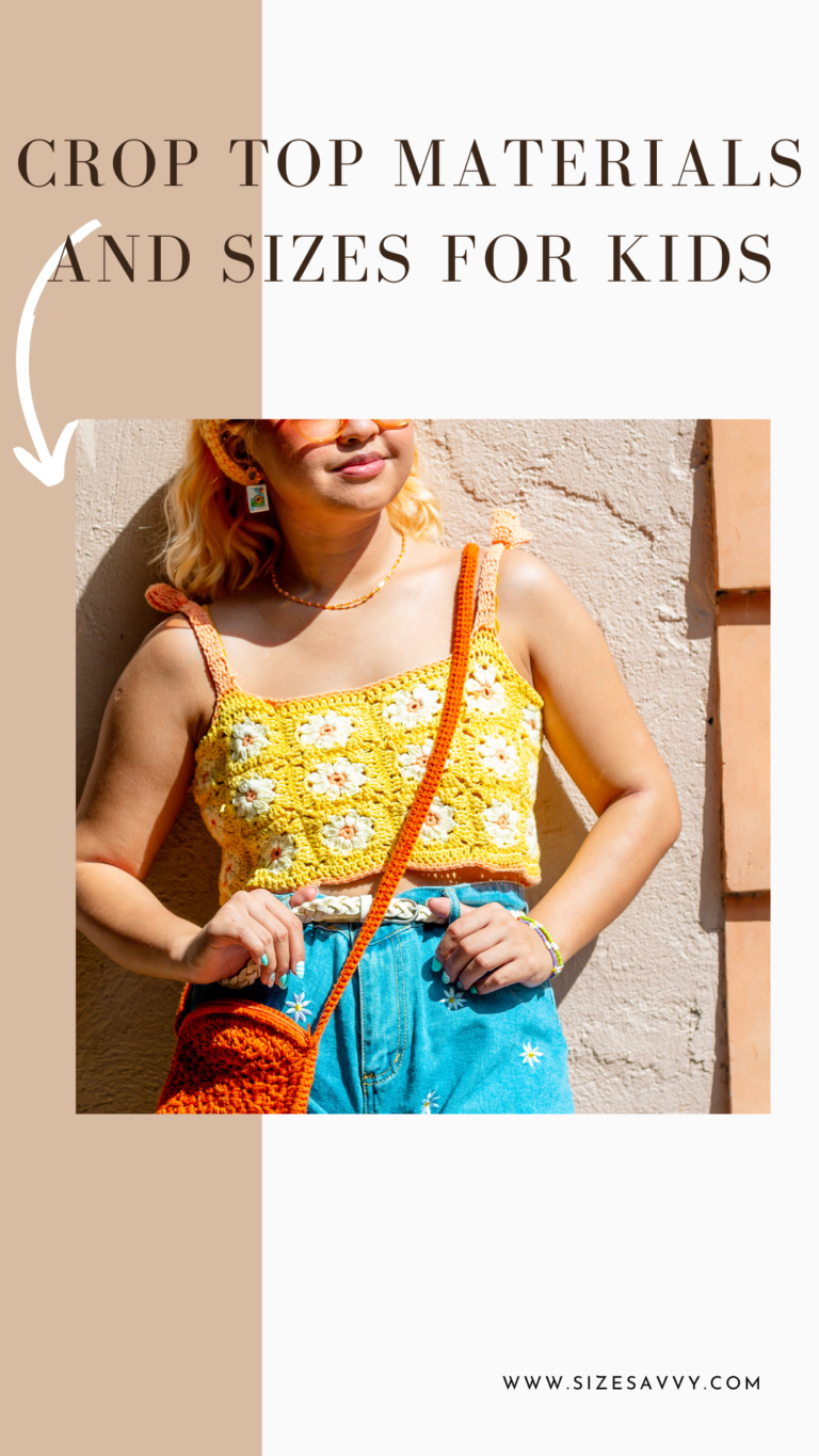 Crop Top Sizes for Beginners in 2024 - SizeSavvy
