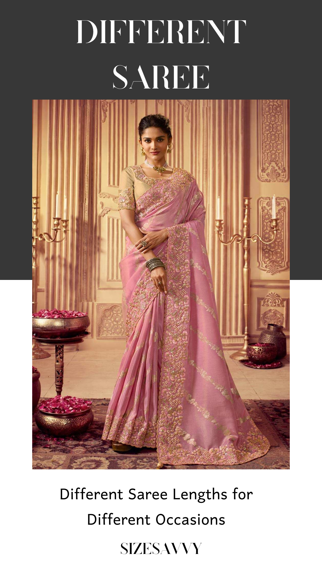 How to Measure Saree Size? Find the Perfect Fit in 2024 - SizeSavvy