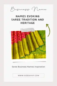 101+ Latest Unique Saree Business Names in 2024 - SizeSavvy