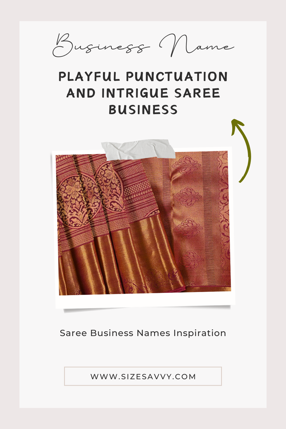 101+ Latest Unique Saree Business Names in 2024 - SizeSavvy