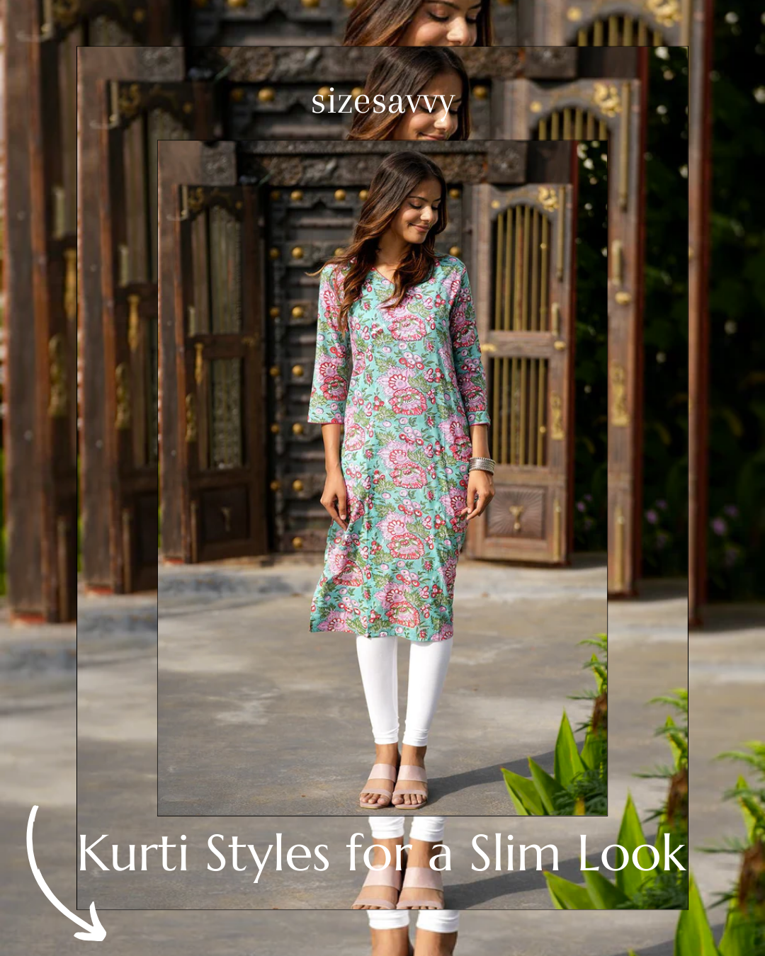 How to Look Slim in Kurti? Tips to look Slimmer in Kurti 2024 - SizeSavvy