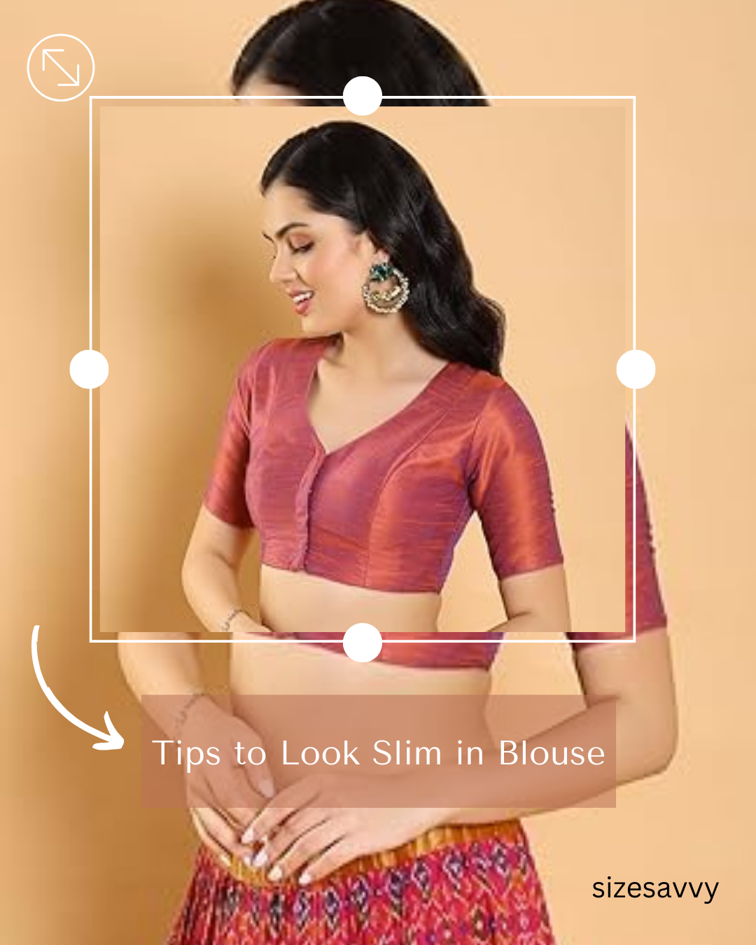 How to Look Slim in Blouse? 9 Secret Tips 2024 - SizeSavvy