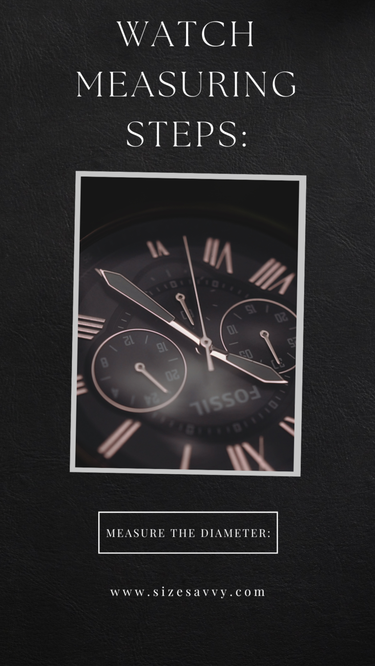 How to Measure Watch Size? Perfect Watch Fit in 2024 - SizeSavvy